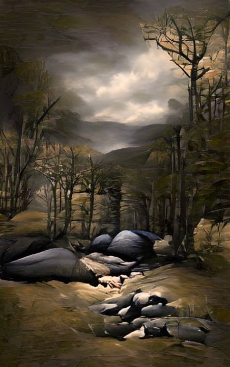 Broken Earth - Wenchy’s Abstract Art - Digital Art & AI, Abstract ...