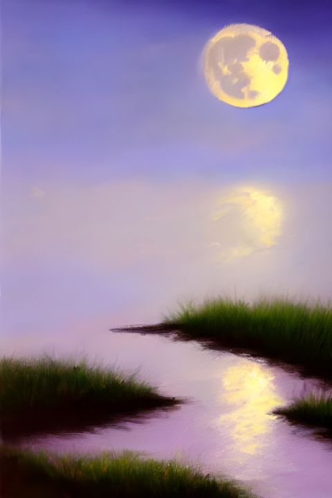 The end of the stream - Wenchy’s Abstract Art - Digital Art & AI ...