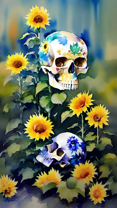 Watchers of the garden - Wenchy’s Abstract Art - Digital Art & AI ...