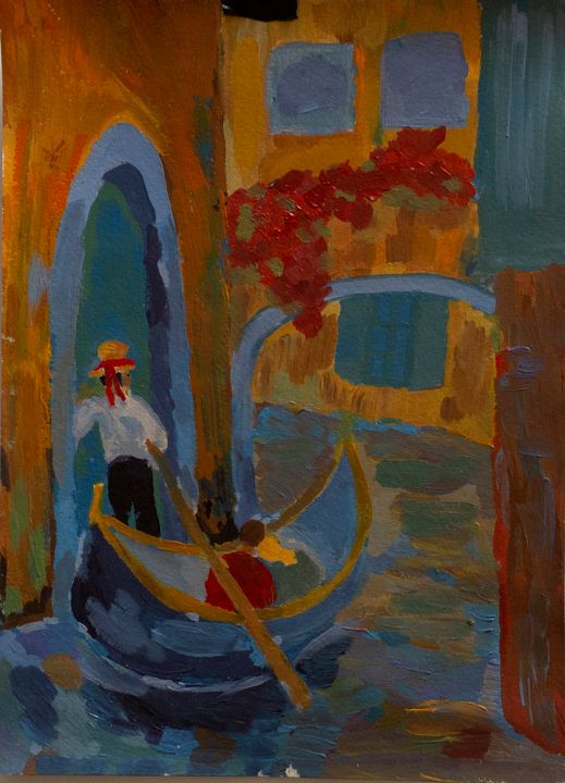 Romantic trip to Venice - AISIREQ - Paintings & Prints, Places & Travel ...