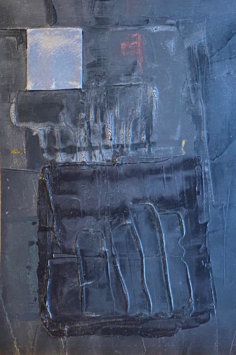 Black with Silver #1 - Paintings by Josef - Paintings & Prints ...