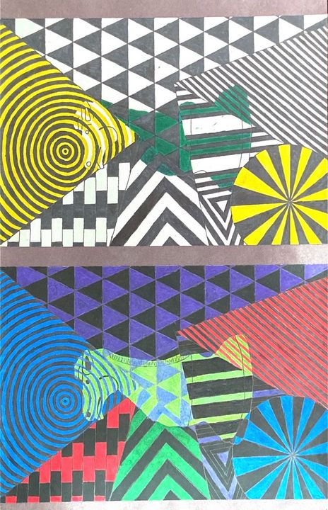 Chess Shapes - Ylouissaint5 - Paintings & Prints, Abstract, Irregular ...