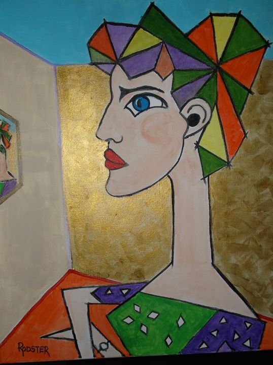 Picasso Lady No.4 - Rodster Art - Paintings & Prints, People & Figures ...
