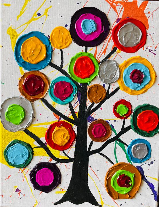 Kandinsky Tree Paintings