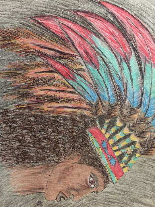 The young chief - Looks - Drawings & Illustration, Ethnic, Cultural ...