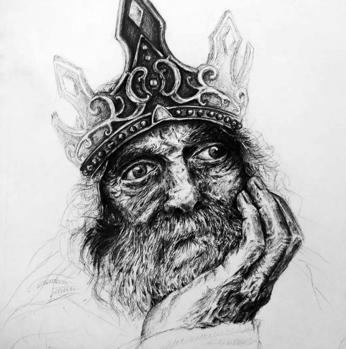 Lunar Landing - Drawings & Illustration, Digital Art & AI