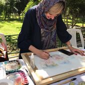 bahar.waterColor - Paintings & Prints
