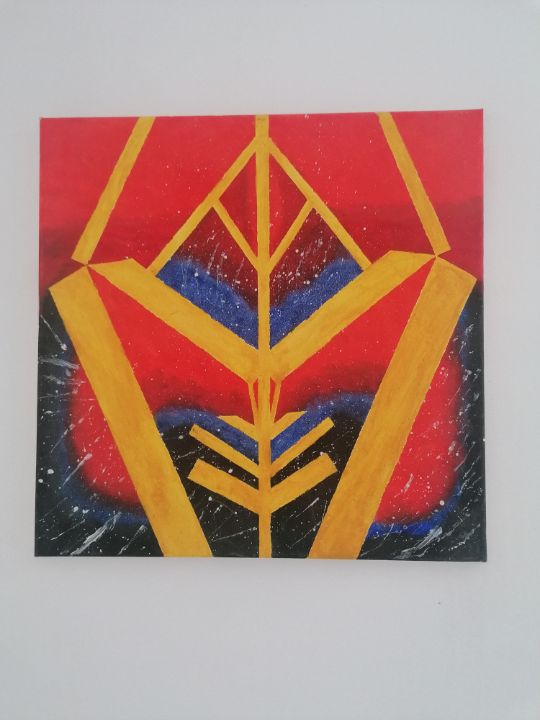 Abstract modern butterfly art - Paintings & Prints