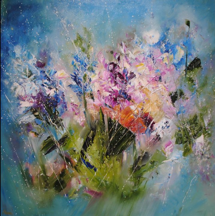 Spring Love - Art by Inna Gallery - Paintings & Prints, Flowers, Plants ...