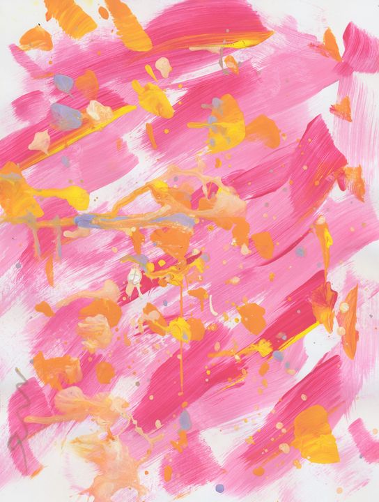 Splattered - Mary Wolfe - Paintings & Prints, Abstract, Other Abstract ...