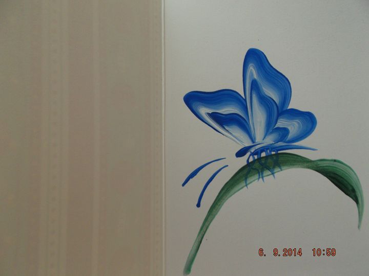 hand painted card - Original Decrative Art - Crafts & Other Art ...