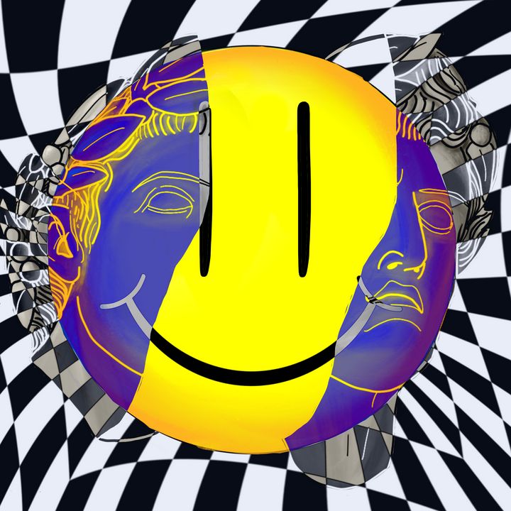 WORD OF MOUTH - Louis-Benjamin - Paintings & Prints, Abstract, Color ...