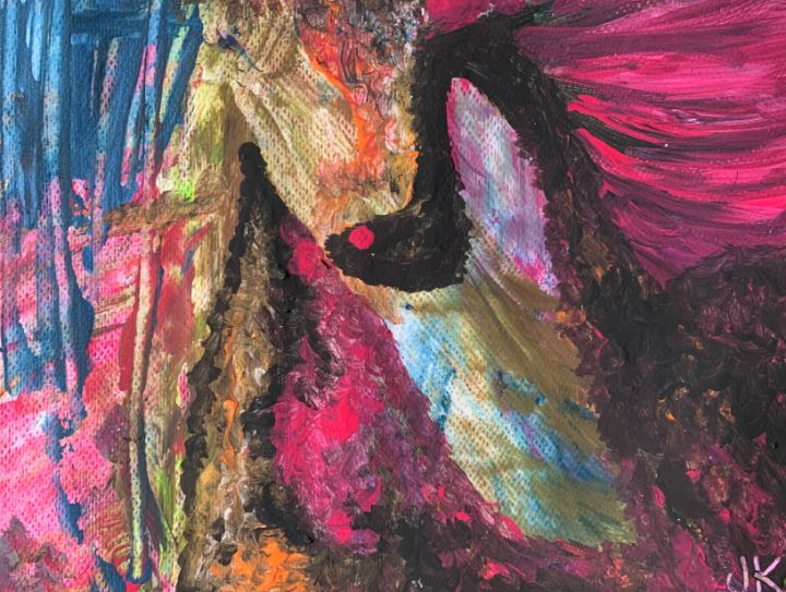 Fallower - Jenny Karlsson - Paintings & Prints, Abstract, Figurative ...