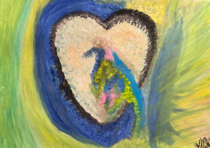 Little Miss Queen - Jenny Karlsson - Paintings & Prints, Abstract ...