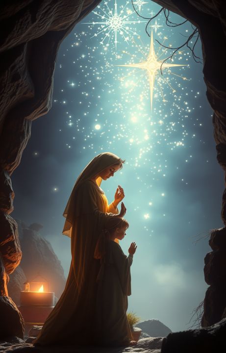 Oh Holy Night - Dark Light - Digital Art & AI, Holidays & Occasions ...