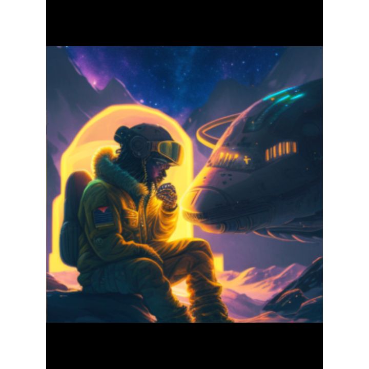 Canvas/ Wall Art Moon Kid 1 - Awesome Wall Art - Paintings & Prints ...