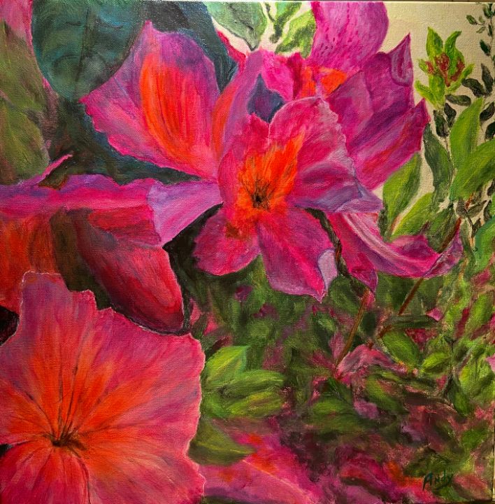Azaleas at the Masters - FineArtbyAndy - Paintings & Prints, Flowers ...