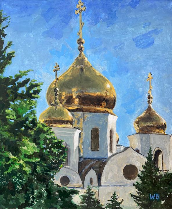 Alexander Nevsky Cathedral - Baranow Art - Paintings & Prints ...