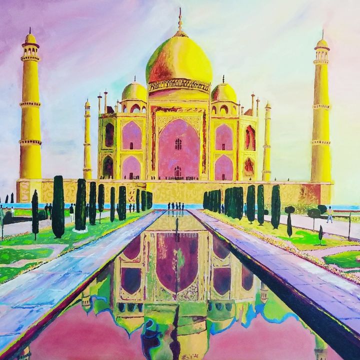 Taj Mahal - MadirArtWork - Paintings & Prints, Buildings & Architecture ...