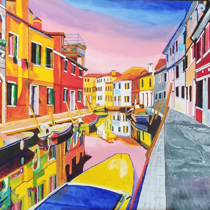 Venice Reflections - MadirArtWork - Paintings & Prints, Places & Travel ...