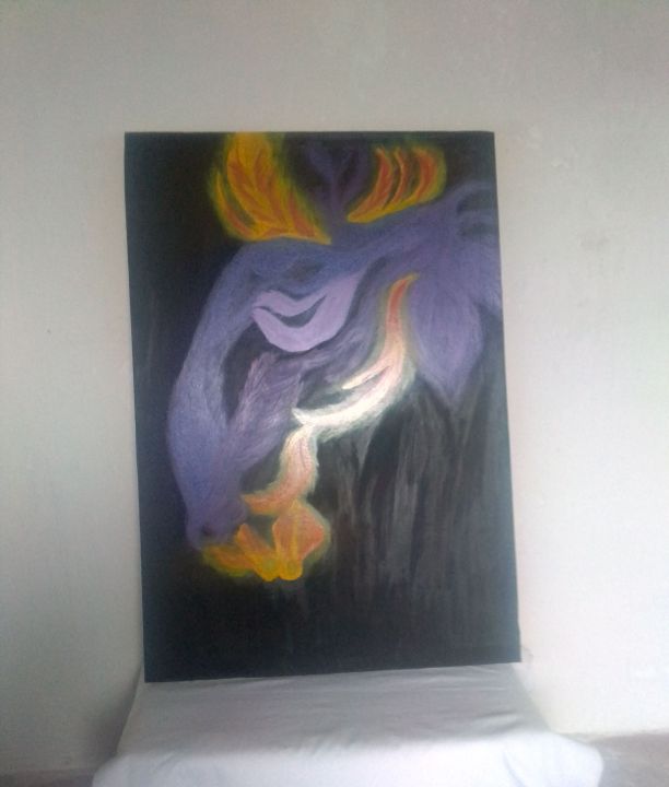 HORSE OF WONDERS - MUKUNA ARTS - Paintings & Prints, Abstract, Other ...