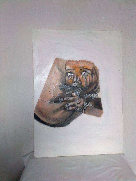 UNCONDITIONAL LOVE - MUKUNA ARTS - Paintings & Prints, People & Figures ...