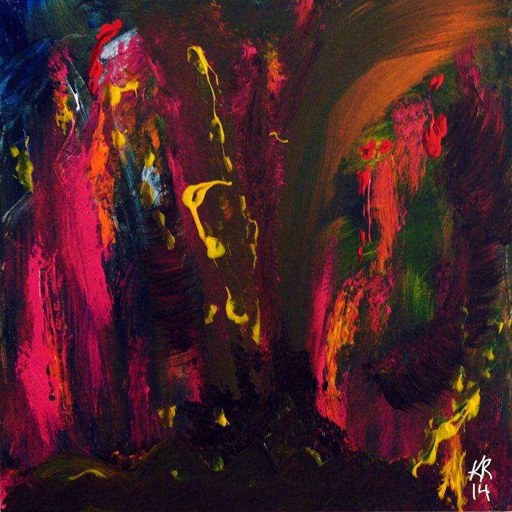 Aquatic Band - Kevin Ross - Paintings & Prints, Abstract, Movement - ArtPal