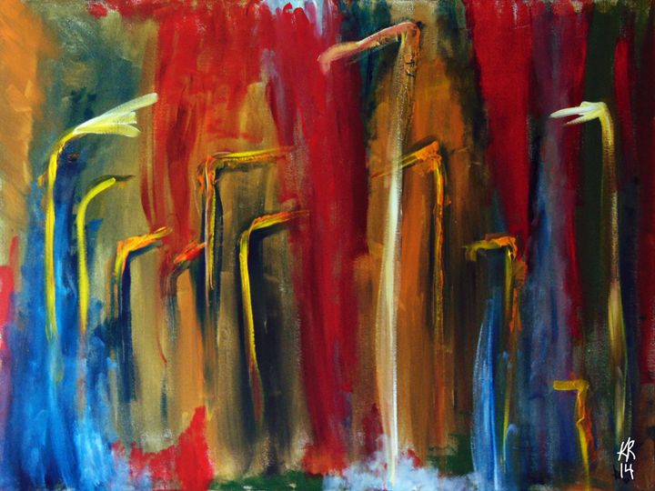 Icon - Kevin Ross - Paintings & Prints, Abstract, Figurative - ArtPal