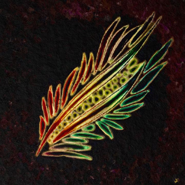 Colored Spike - Anas Gallery - Paintings & Prints, Abstract, Color - ArtPal