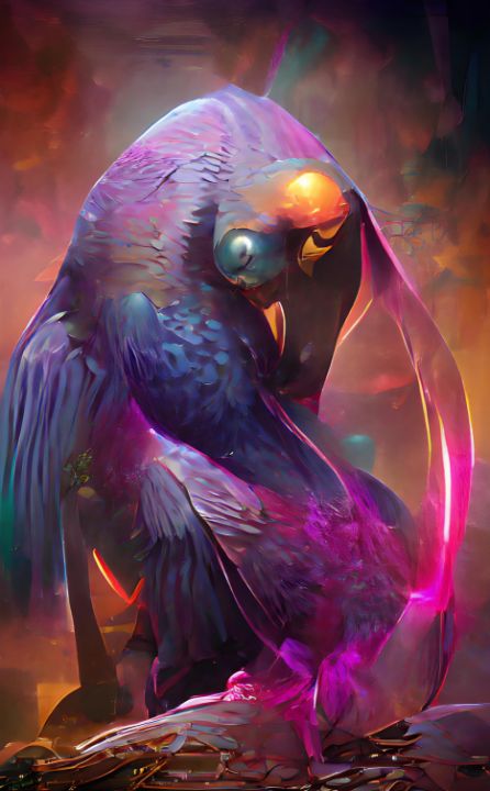 Void Crow - The Void - Digital Art & AI, Astronomy & Space, Other Astronomy & Space - ArtPal