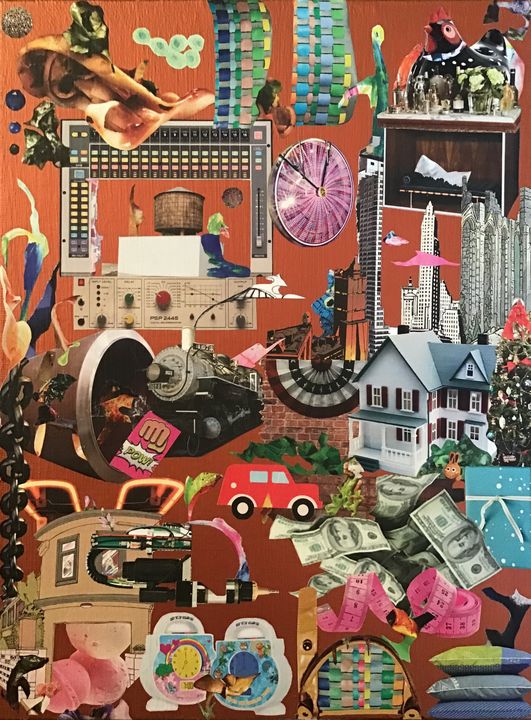 CB Files Collage - Crafts & Other Art, Paintings & Prints