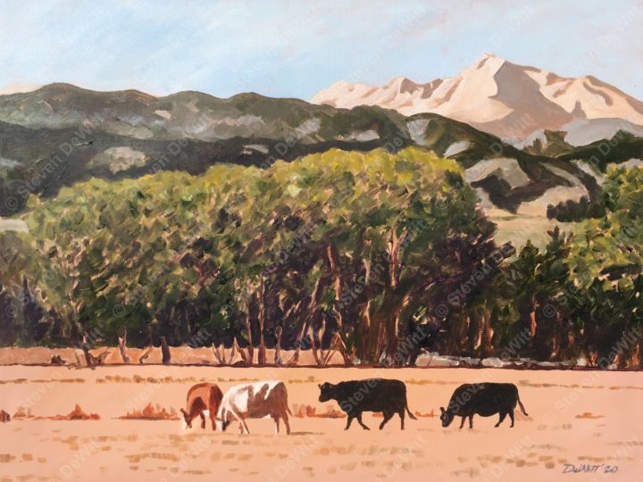 Boulder Pasture - Steven C. DeWitt - Paintings & Prints, Landscapes ...