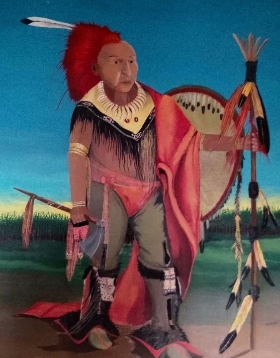 CHIEF RUNNING FOX - Atrisane - Paintings & Prints, Ethnic, Cultural ...