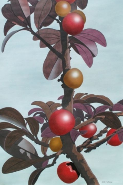 Stamvrugte (Stem fruit) - Oliver T. Spedding - Paintings & Prints ...