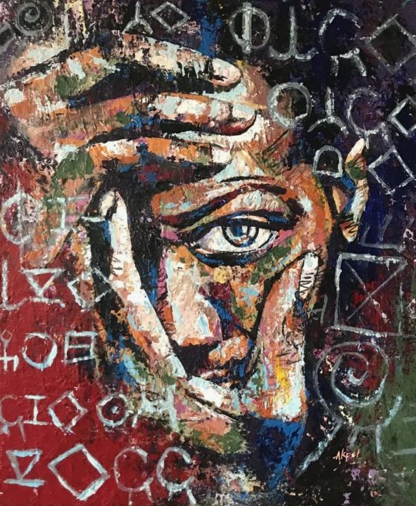 DISCREET PAINTING - Art Colony - Paintings & Prints, Abstract ...