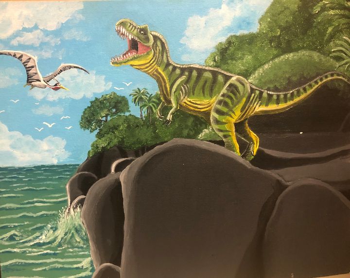 Cretaceous Prince - Stegosaurus1412 - Paintings & Prints, Animals ...