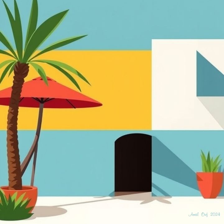 Sunny Day - Artwork City - Paintings & Prints, Abstract, Color - ArtPal