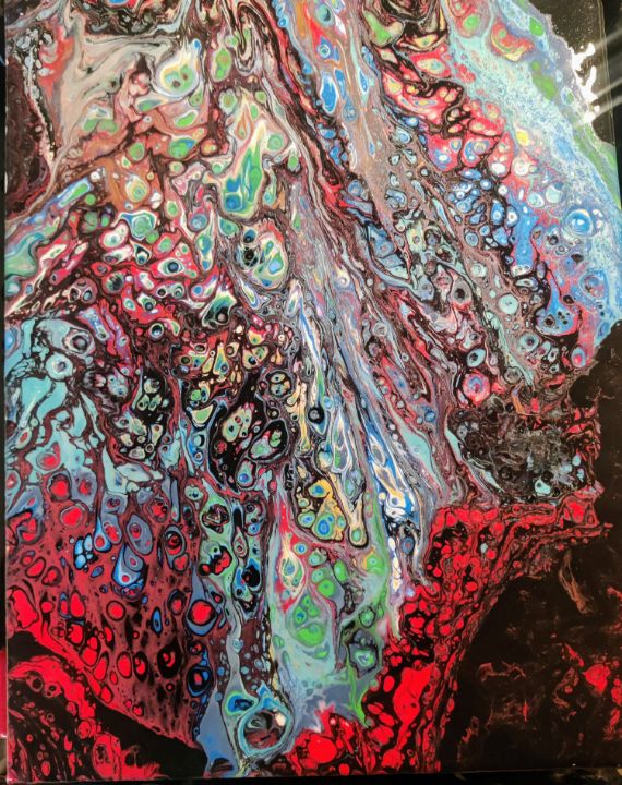 acrylic madness - Digital Art & AI