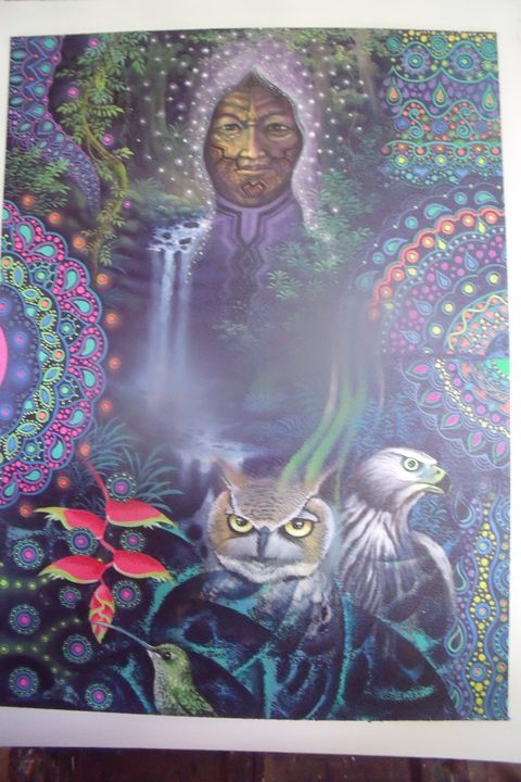 Mother Amazon - PERUVIAN JUNGLE 2014 - Paintings & Prints, Ethnic ...