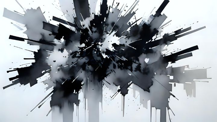 Abstract splash - Limitless Artwork - Digital Art & AI, Abstract ...