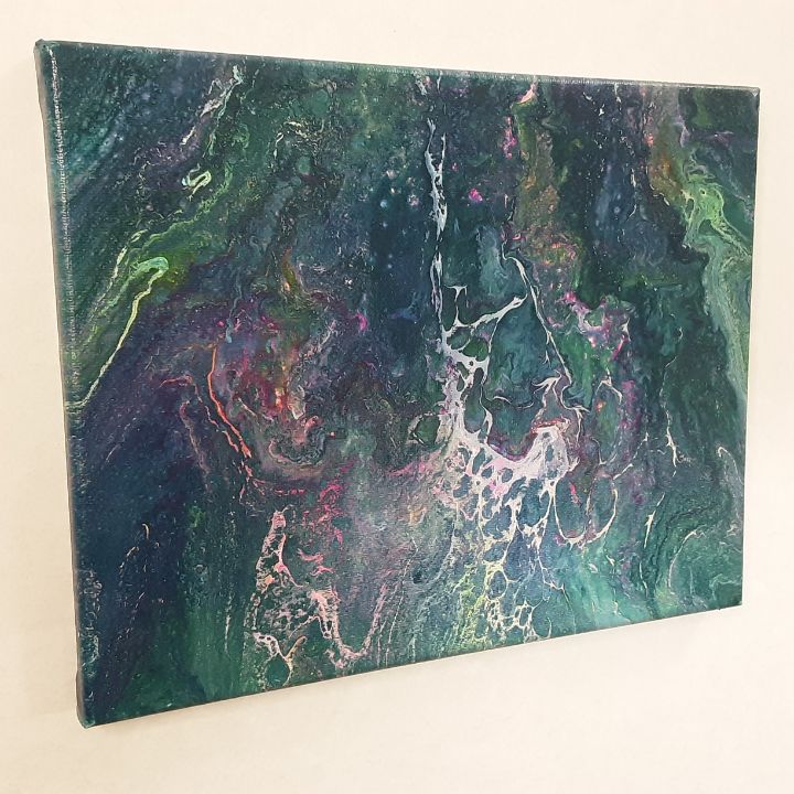 Acidic Beach - Dizzy Lizzy Artwork - Paintings & Prints, Abstract ...