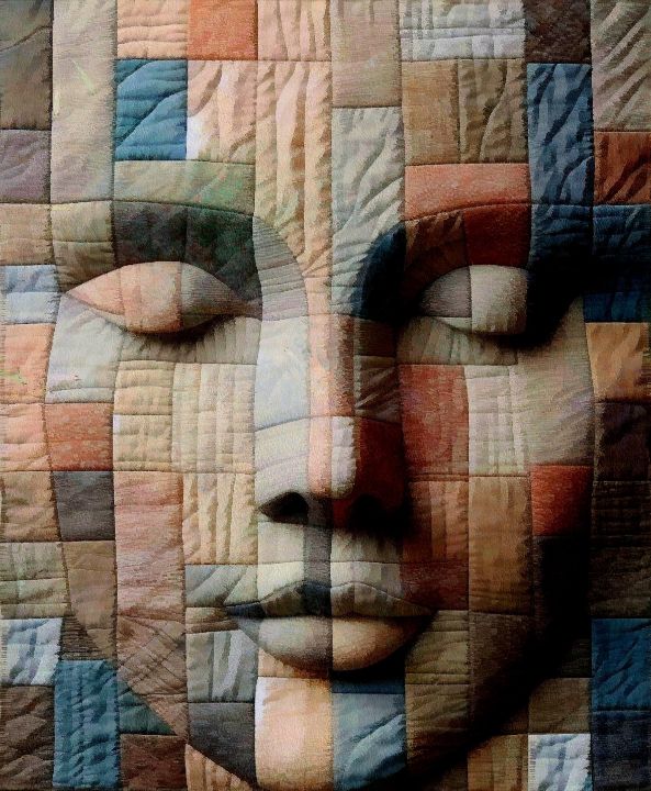 My Patchwork Quilt - Left Hand Prints - Paintings & Prints, Abstract ...