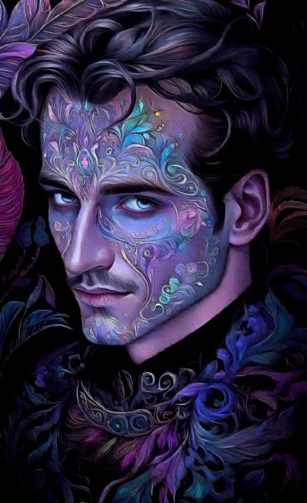 Blue-Eyed & Tattooed - Left Hand Prints - Paintings & Prints, Abstract ...