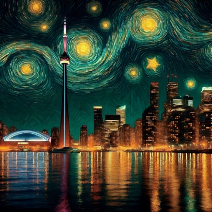 Vincent Visits Toronto - Left Hand Prints - Paintings & Prints ...