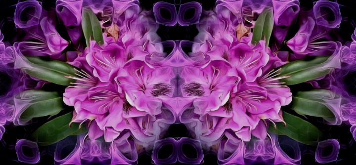 Fanciful - Left Hand Prints - Paintings & Prints, Abstract, Fractal ...