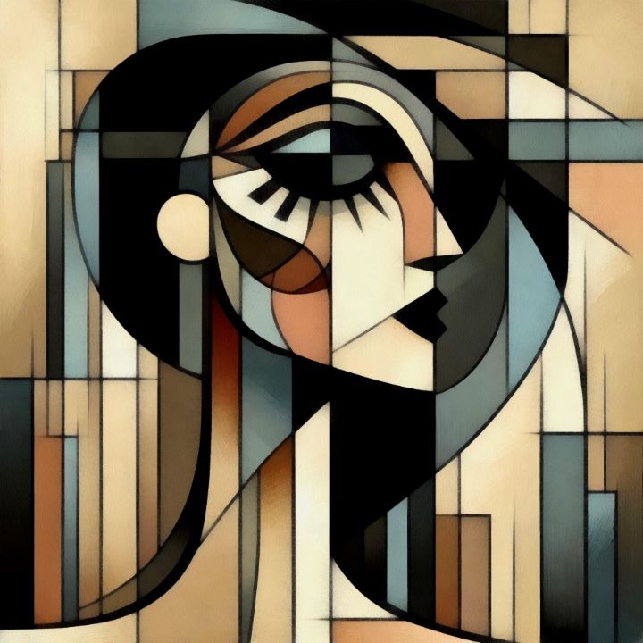 Eyelashes - Abstract Thinking - Paintings & Prints, Abstract ...