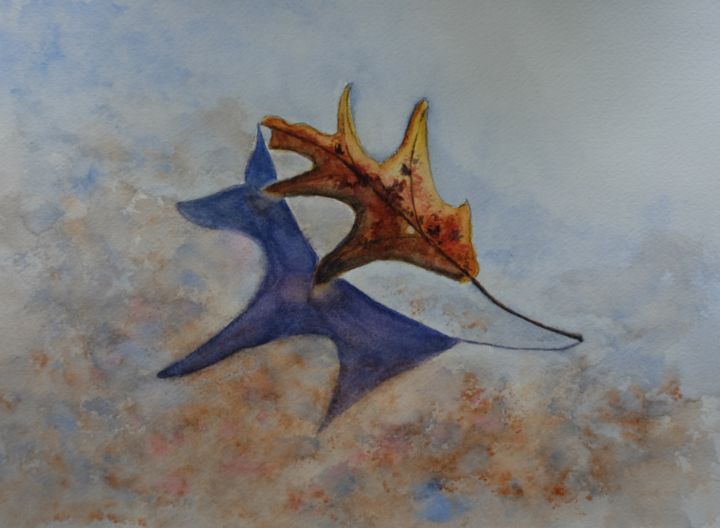 Dog Shadow - Rod A Stewart Watercolors - Paintings & Prints, Still Life ...
