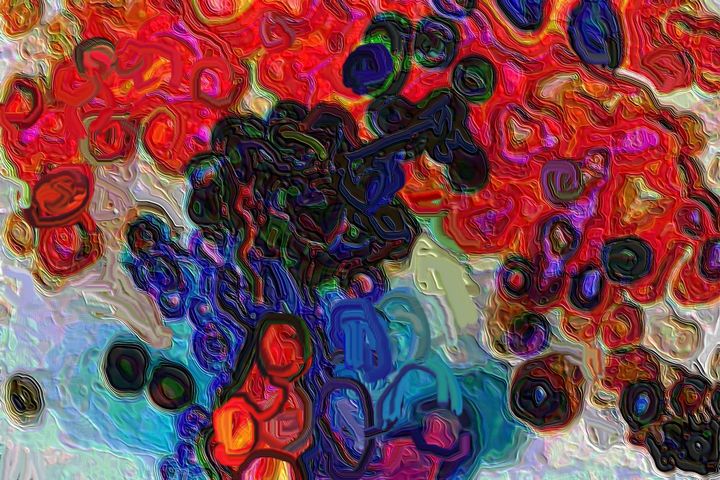 Berries - Rene art - Paintings & Prints, Abstract, Other Abstract - ArtPal