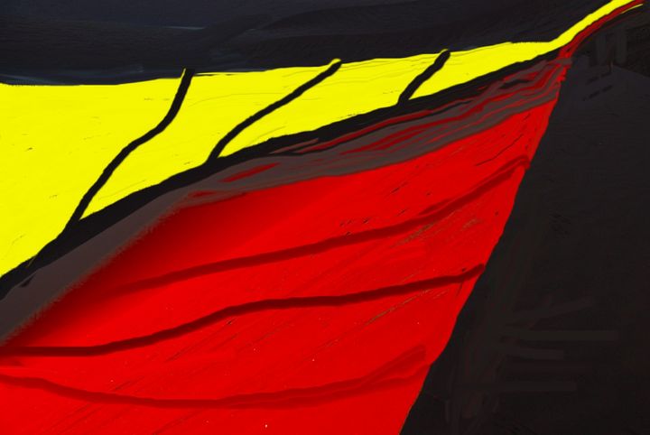 The boat at sunset - Rene art - Digital Art & AI, Abstract, Figurative ...