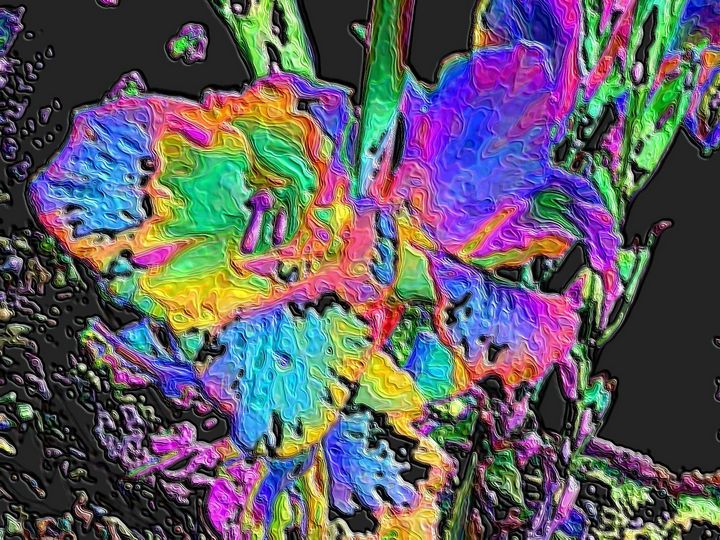 Paradise flower nr22 - Rene art - Digital Art & AI, Flowers, Plants ...